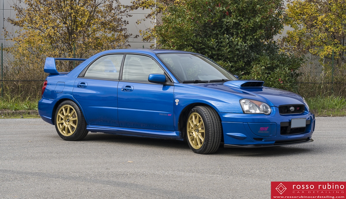 Detailing su Subaru Impreza STI a Milano